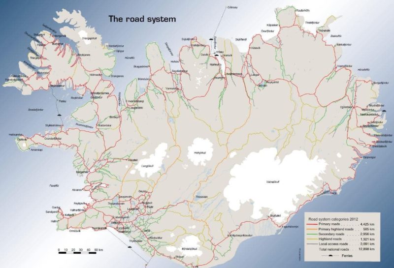 Conduire en Islande : guide sur la conduite sur les routes islandaises