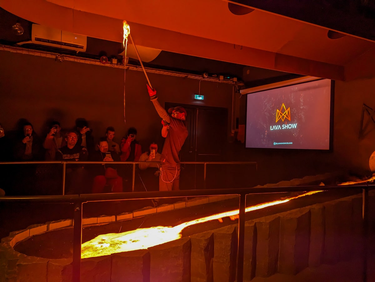 Lava Show : un spectacle sur la lave à Reykjavik ou Vik